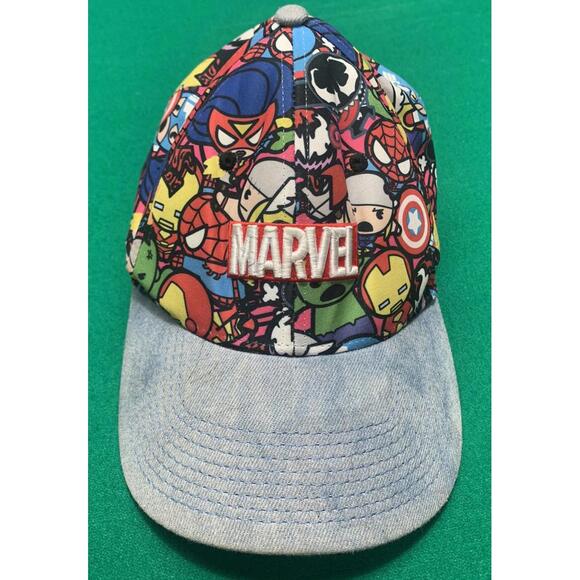 Marvel | Accessories | Marvel Hat Cap Adjustable Kids Adults Characters ...